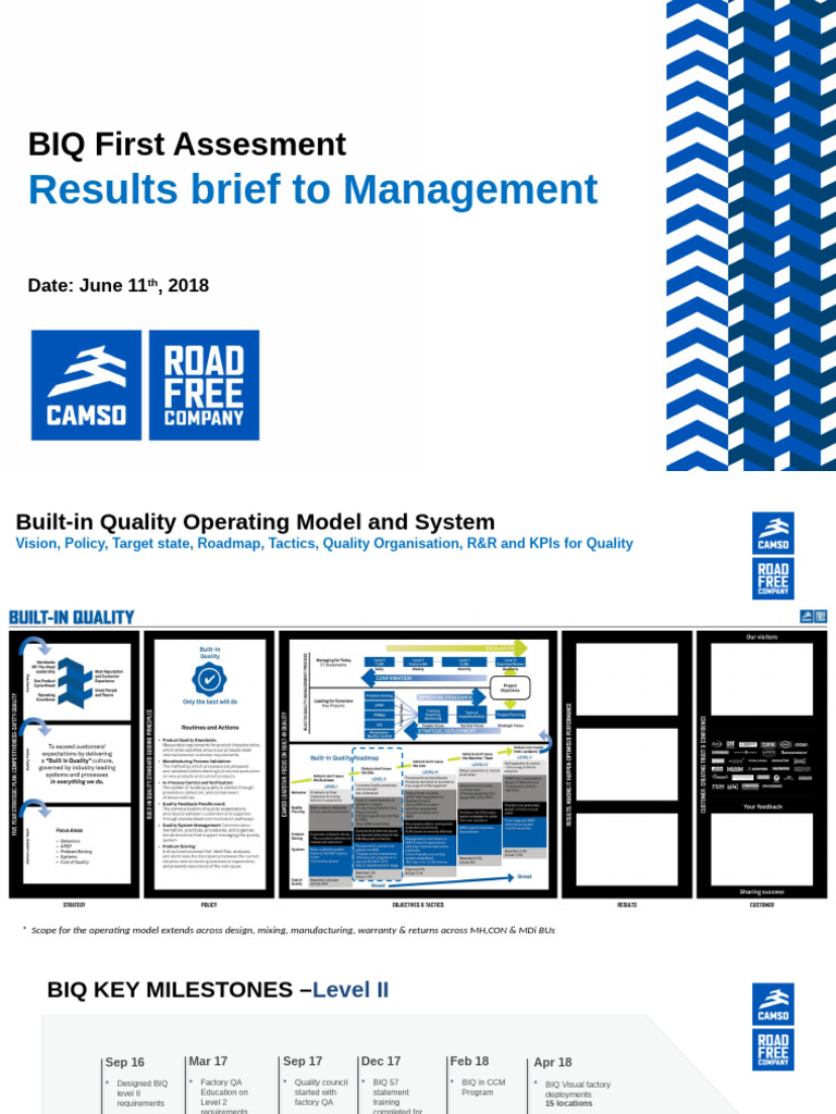 BIQ Audit - Results Brief - 11062018 | PDF | Audit | Business