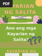 Kayarian Worksheet PDF | PDF