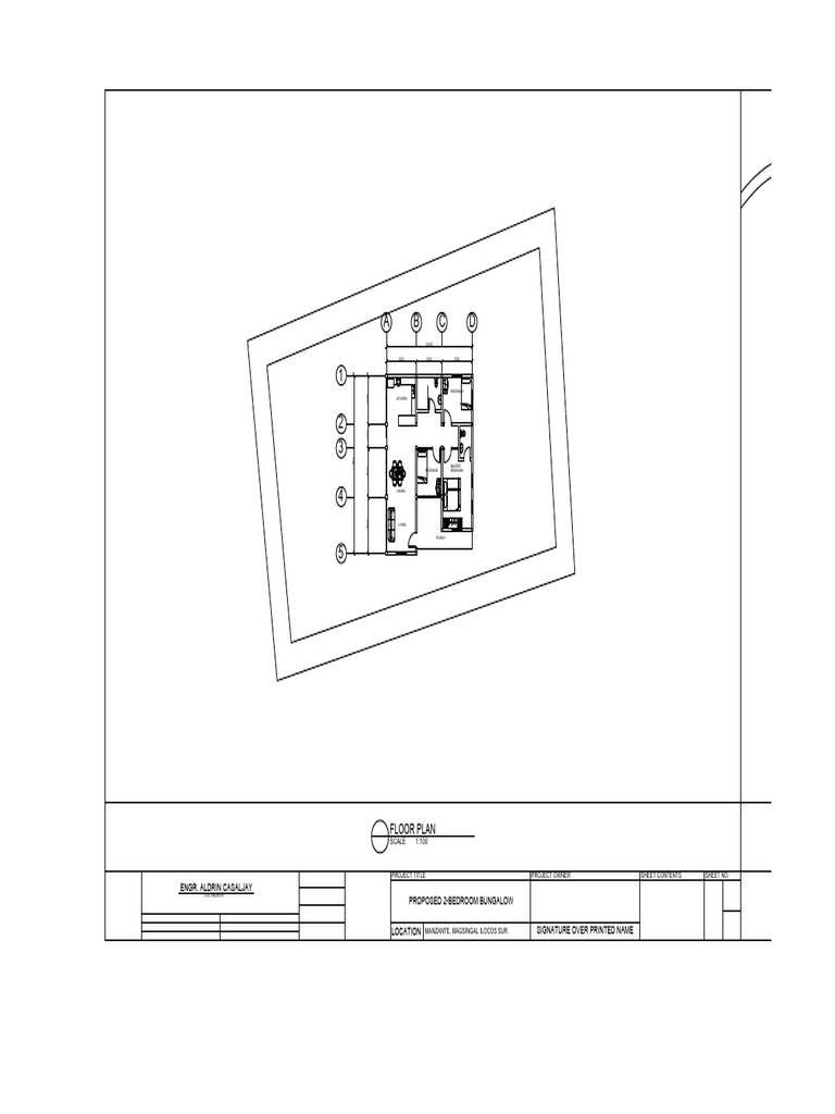 Floor Plan Plate | PDF