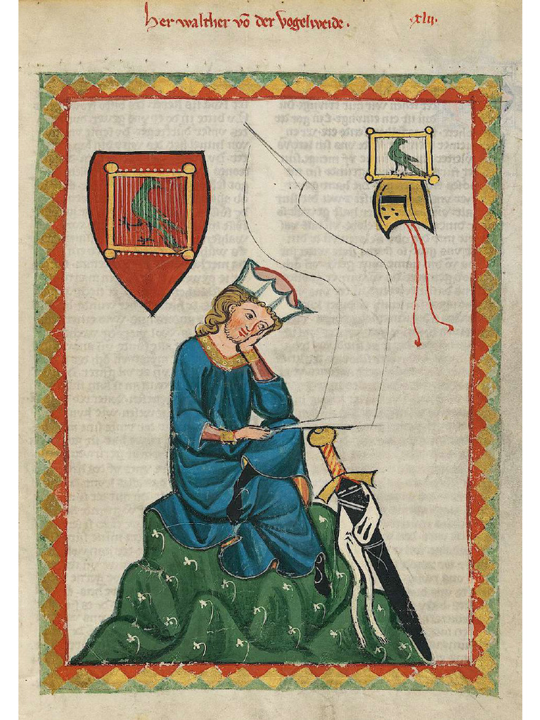 Codex Manesse Walther Von Der Vogelweide | PDF