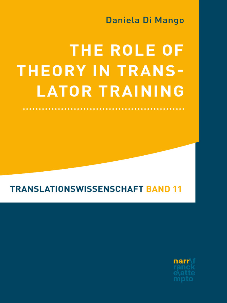 The Role of Theory in Translator Training | PDF | Cognitive Science ...