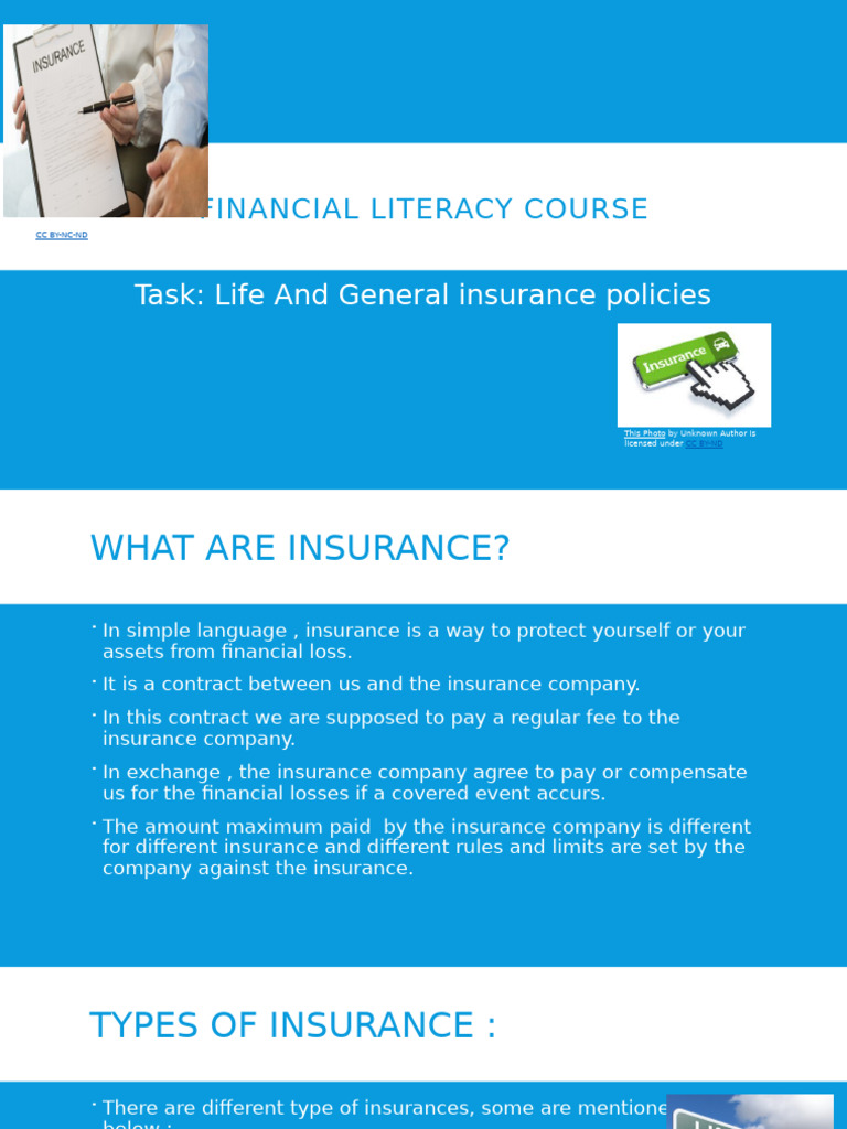 Understanding Life and General Insurance | PDF | Insurance | Life Insurance