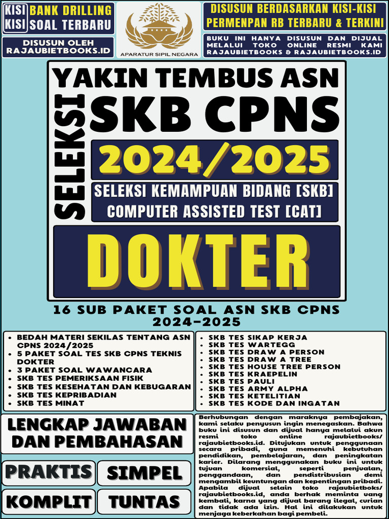 SKB Cpns Dokter 2024-2025 | PDF