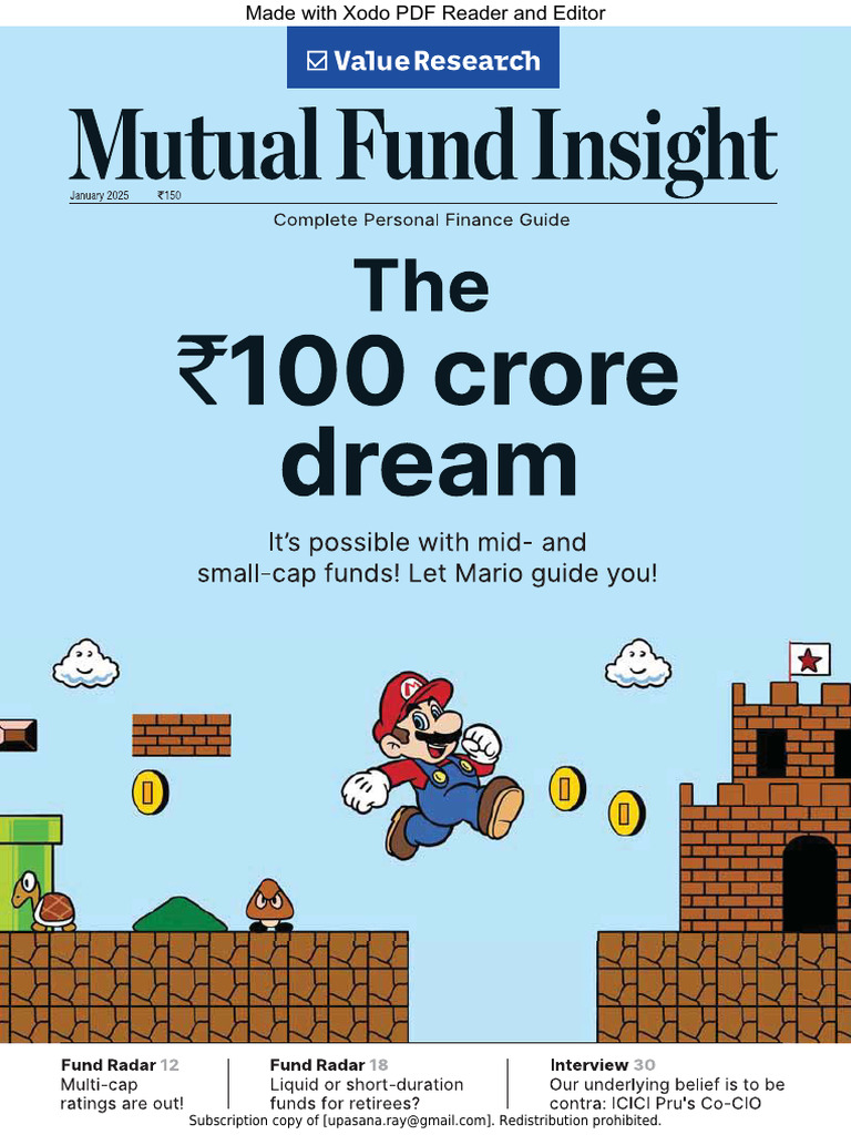 @Wap91 the 100 Crore Dream - Jan 2025 | PDF | Investing | Habits