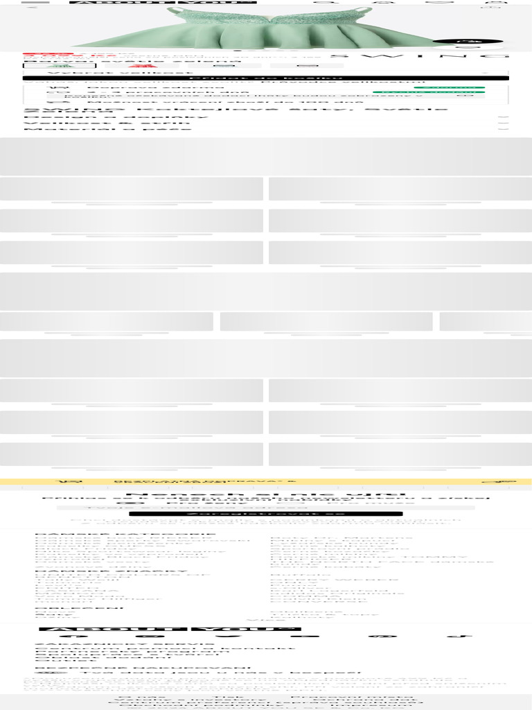 SWING Koktejlové Šaty (Světle Zelená) ABOUT YOU | PDF