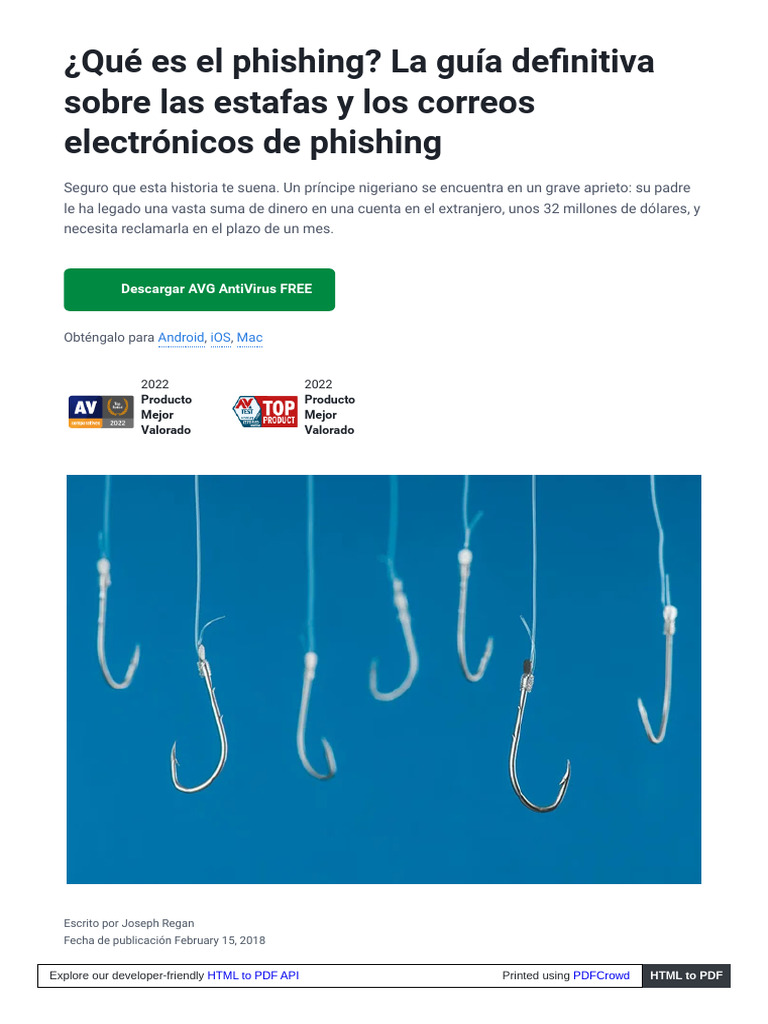 Phishing | PDF | Suplantación de identidad | Cibercrimen
