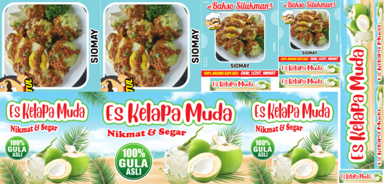 Stiker Siomay Silukman | PDF