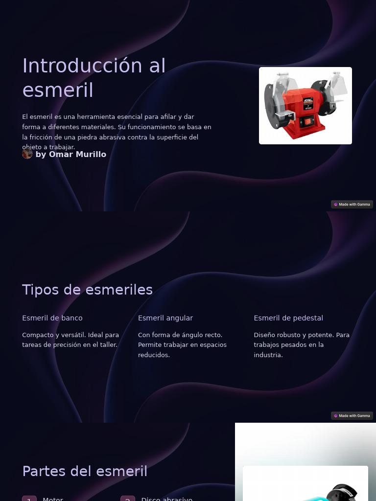 Introduccion Al Esmeril | PDF