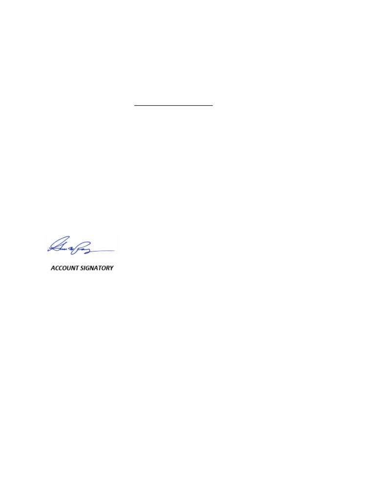 LETTER OF DEPOSIT FOR CHRISLENE JEAN CHARLESjh | PDF