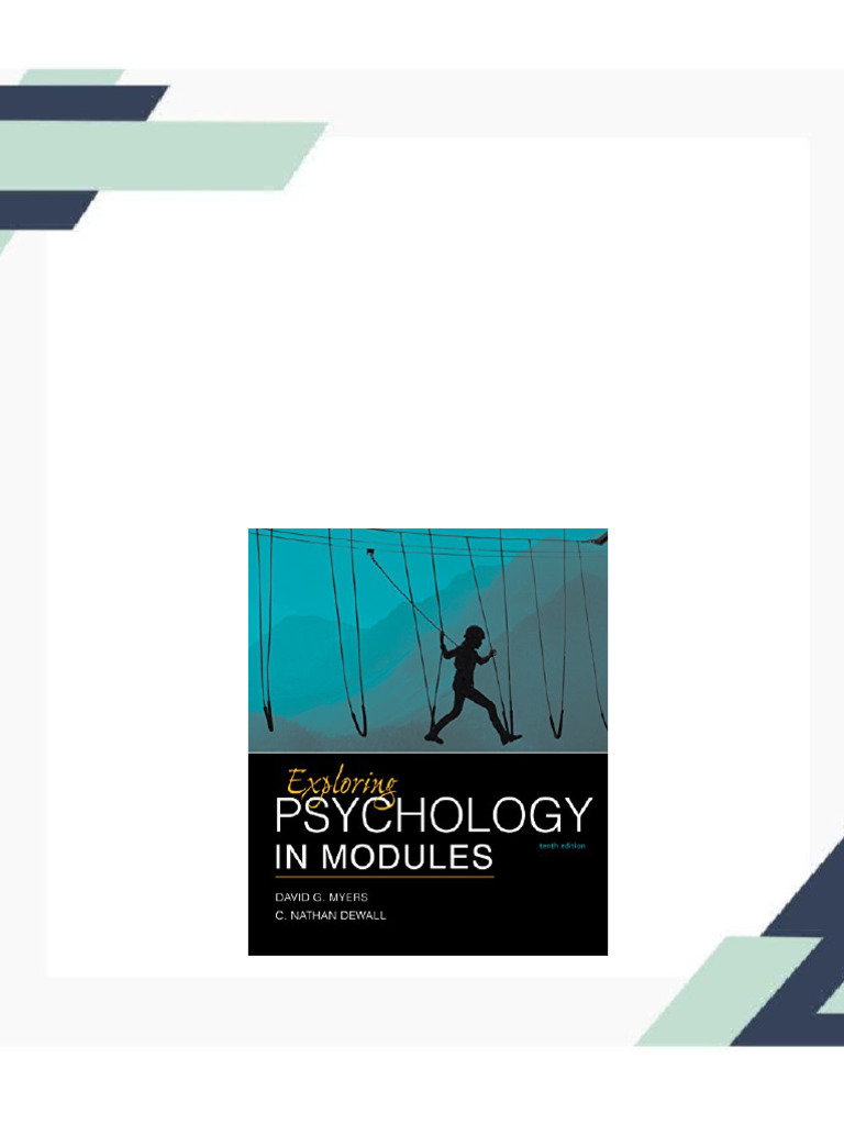 Exploring Psychology in Modules – Ebook PDF Version - Download the ...