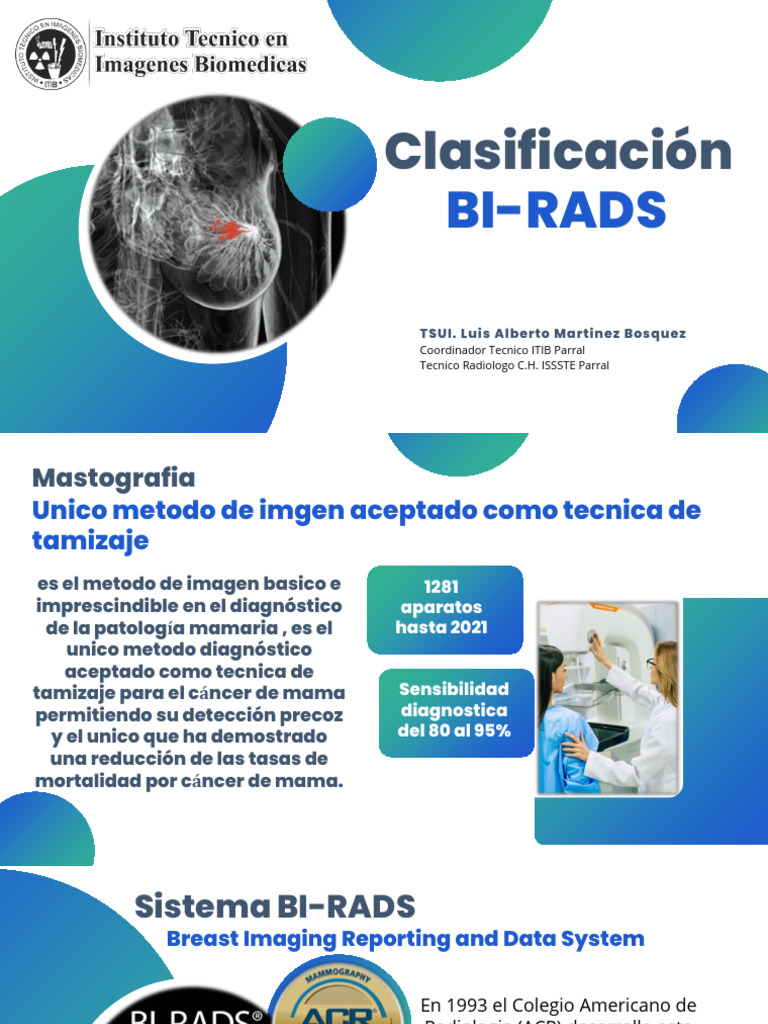Clasificacion BI-RADS | PDF | Cáncer de mama | Medicina