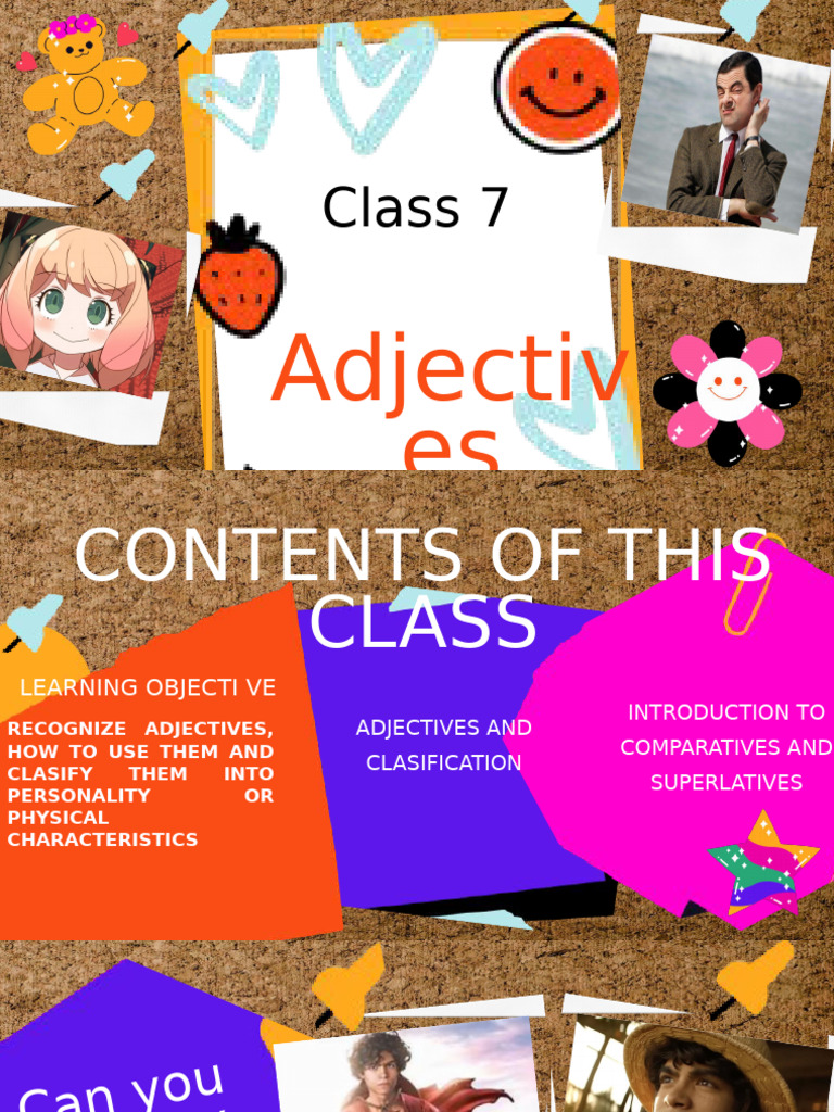 Adjectives | PDF | Human Body | Human Appearance