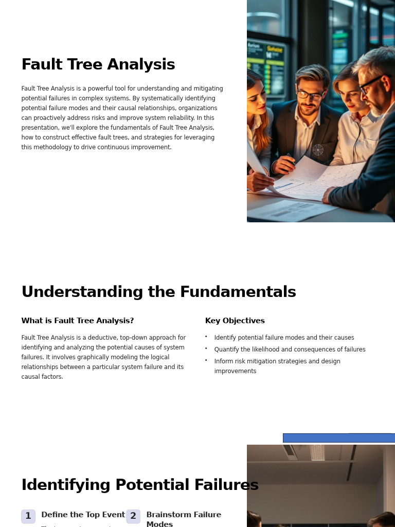 Fault Tree Analysis for Risk Mitigation | PDF | Risk