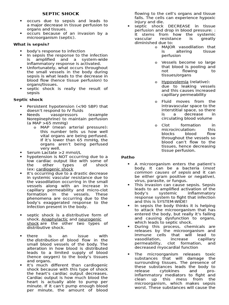 MIDTERM (shocks) | PDF | Shock (Circulatory) | Sepsis