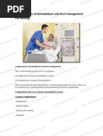 Uf & Sodium Profiling | PDF | Hemodialysis | Clinical Medicine