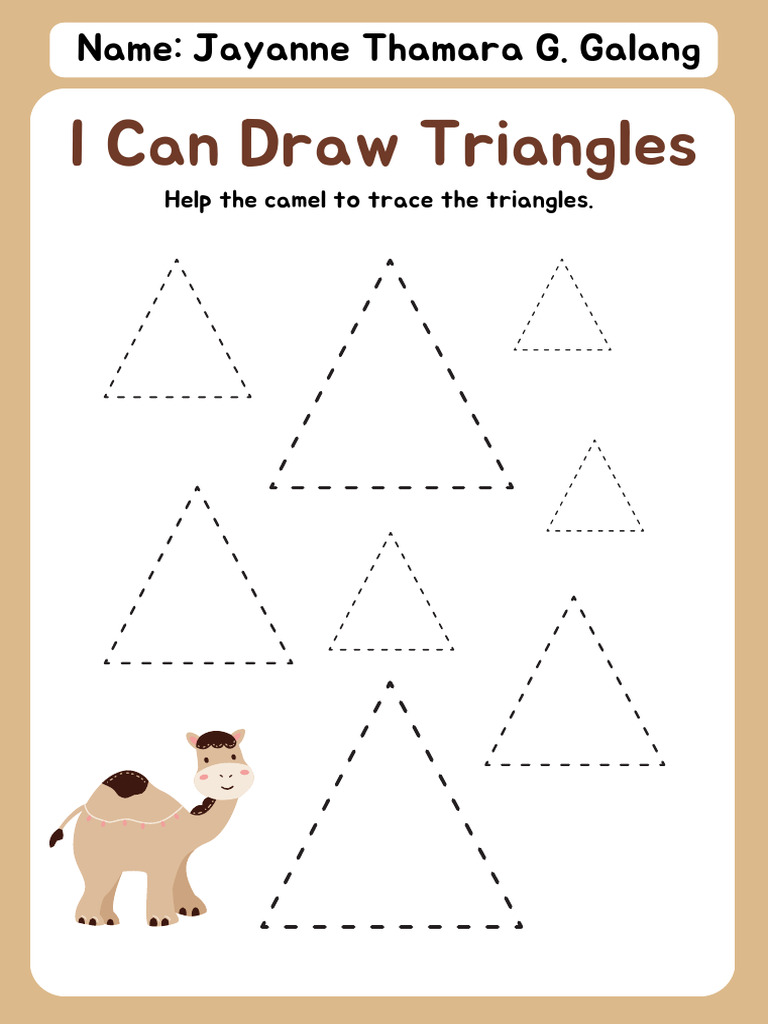 Tracing Triangle | PDF
