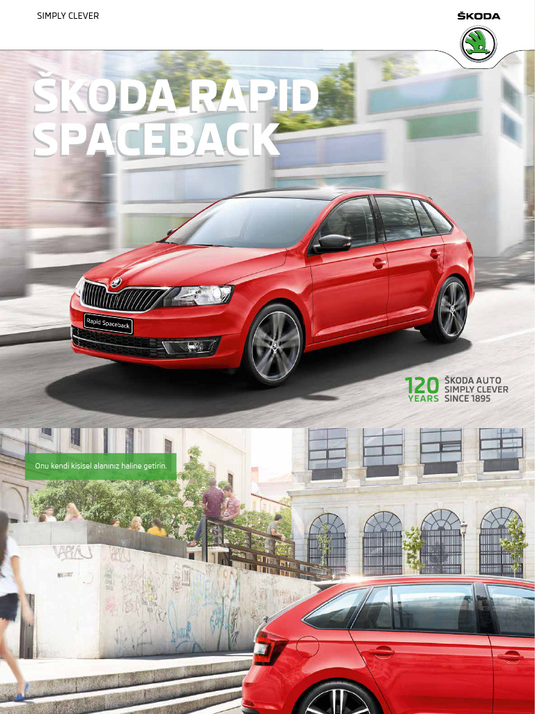 2015 Yeni Skoda Rapid Spaceback 1 4 Tdi Green Tec 90 Ps DSG Style Euro 6 Urun Katalogu | PDF
