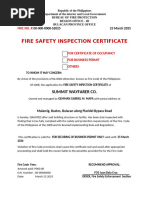 Guideline For Making Application For Fire Certificate | PDF | Login | Firefighting