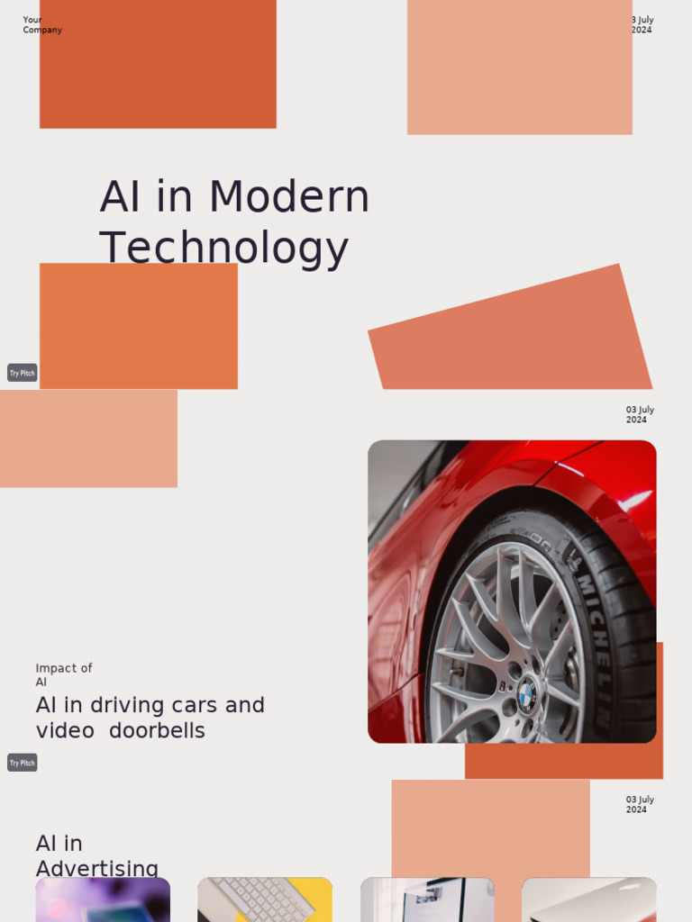 AI in Modern Technology | PDF | Artificial Intelligence | Intelligence (AI) & Semantics