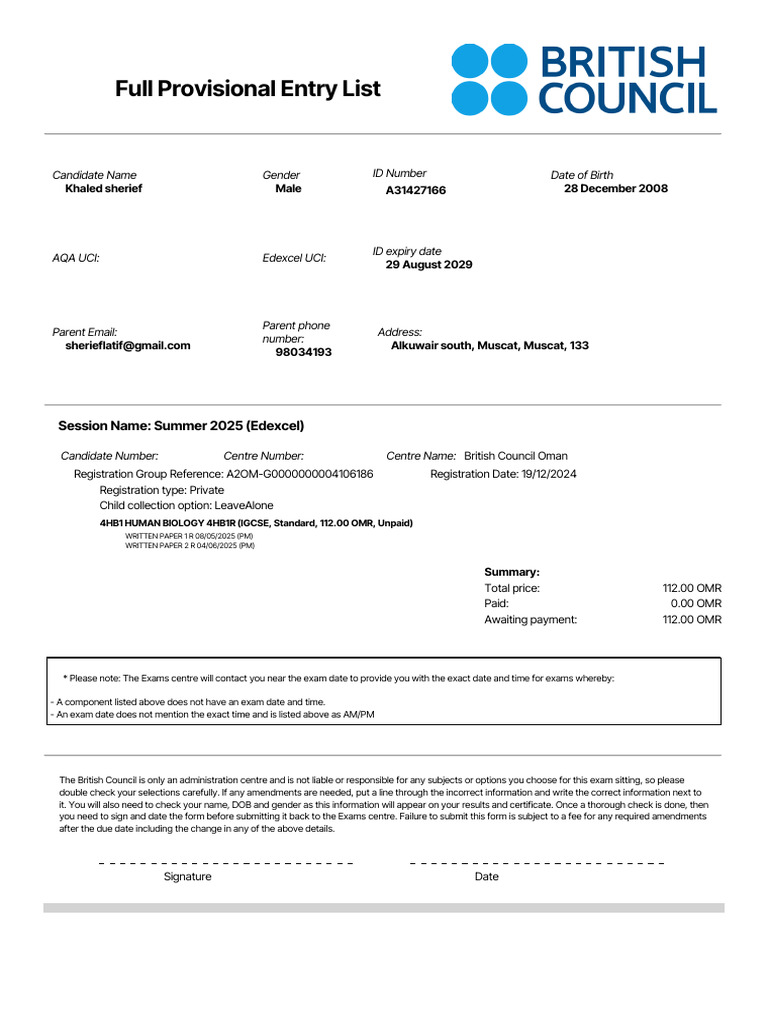 Full Registration Summary Report 20241231 | PDF