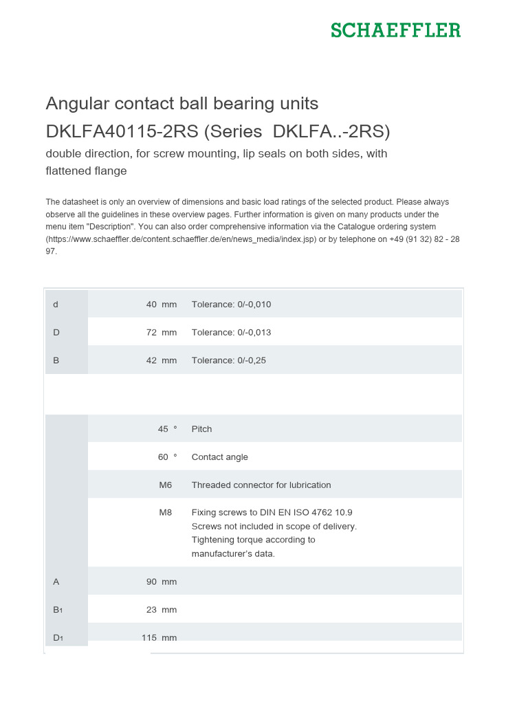 Lager X-Akse DMU125P | PDF