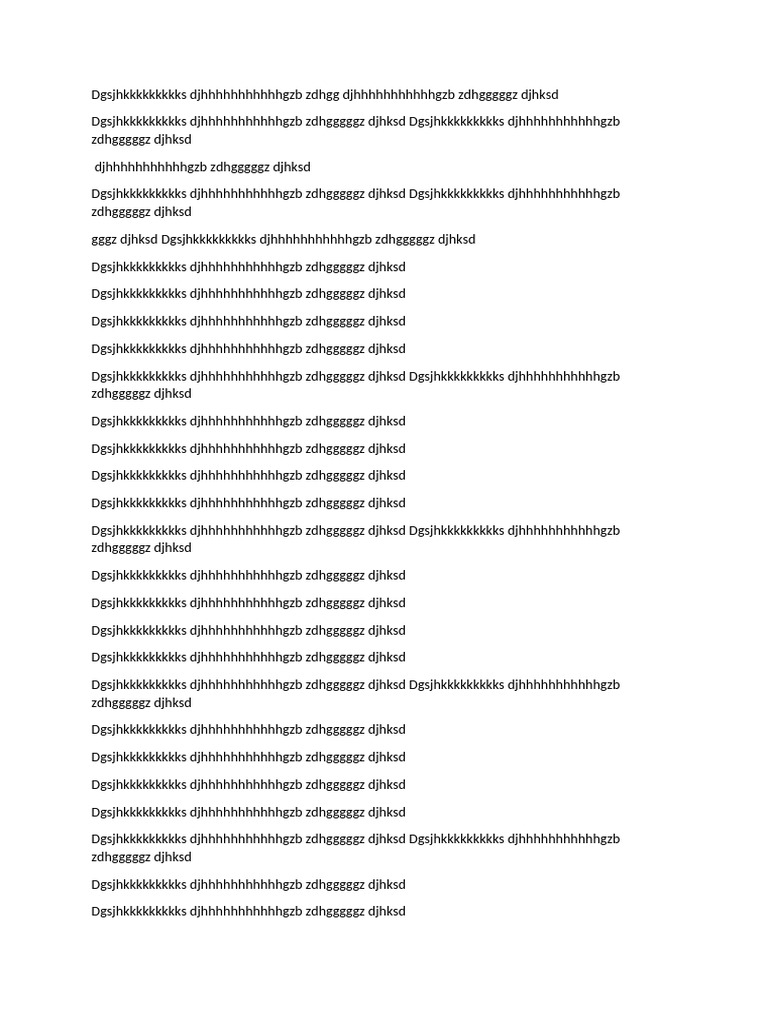 Text Repetition Analysis Document | PDF