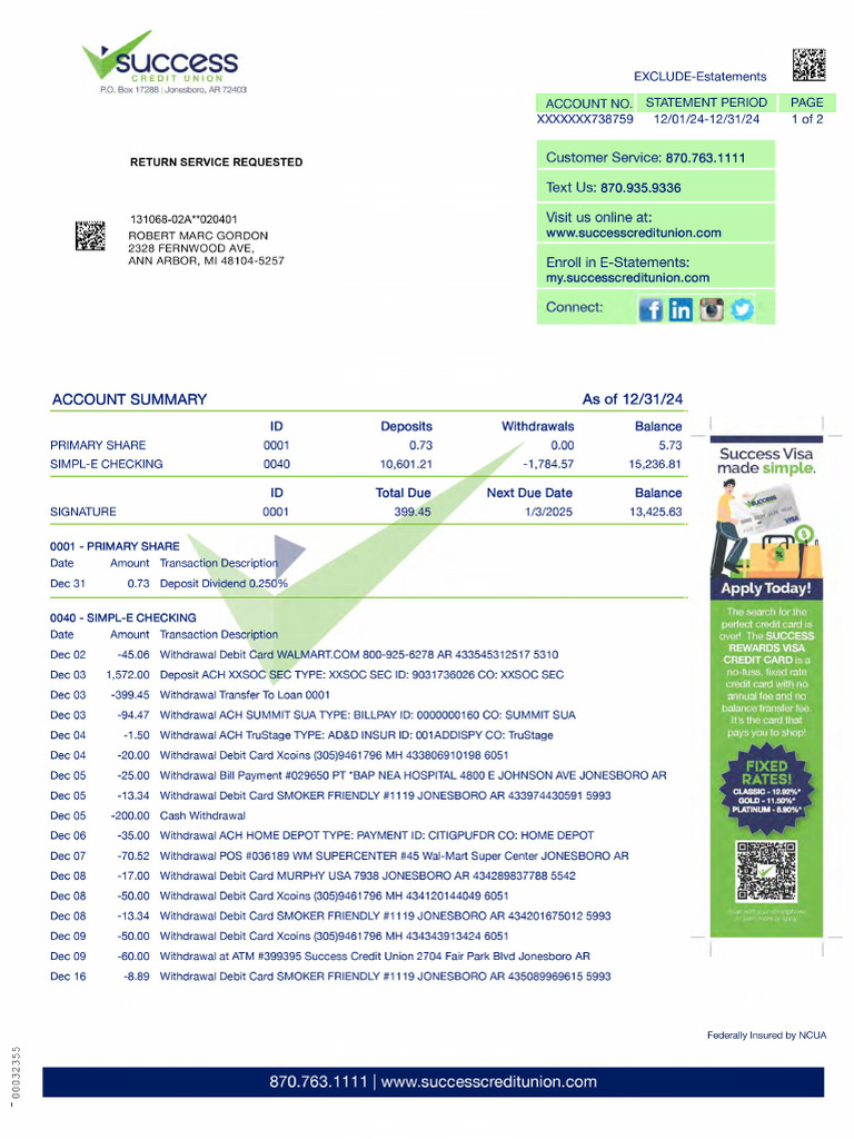 Success CU | PDF