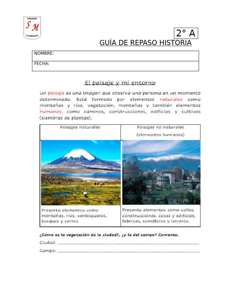 Guia de Repaso DW 2 Basico Historia | PDF