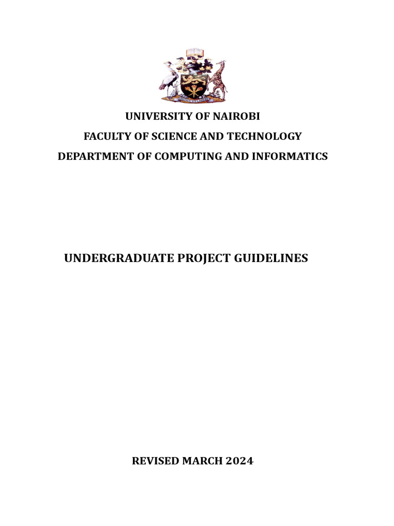 CS Project Guidelines Year 2 Revised Version 2024 | PDF | System | Usability