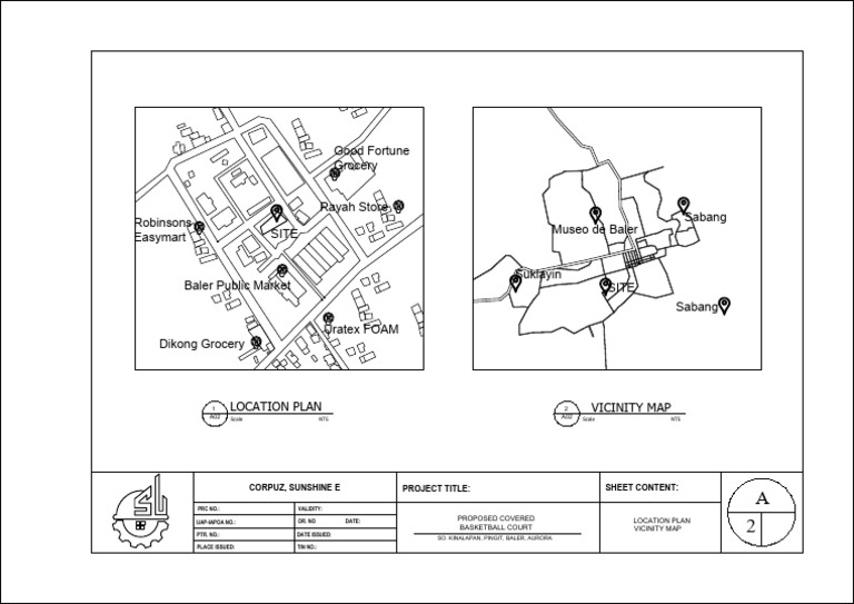 Good Fortune Grocery: Location Plan Vicinity Map | PDF