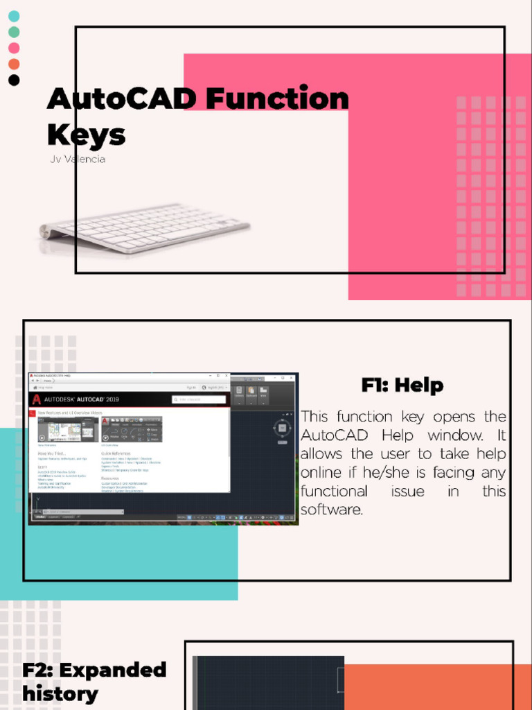 LITE Lesson 2 Autocad Function Keys | PDF
