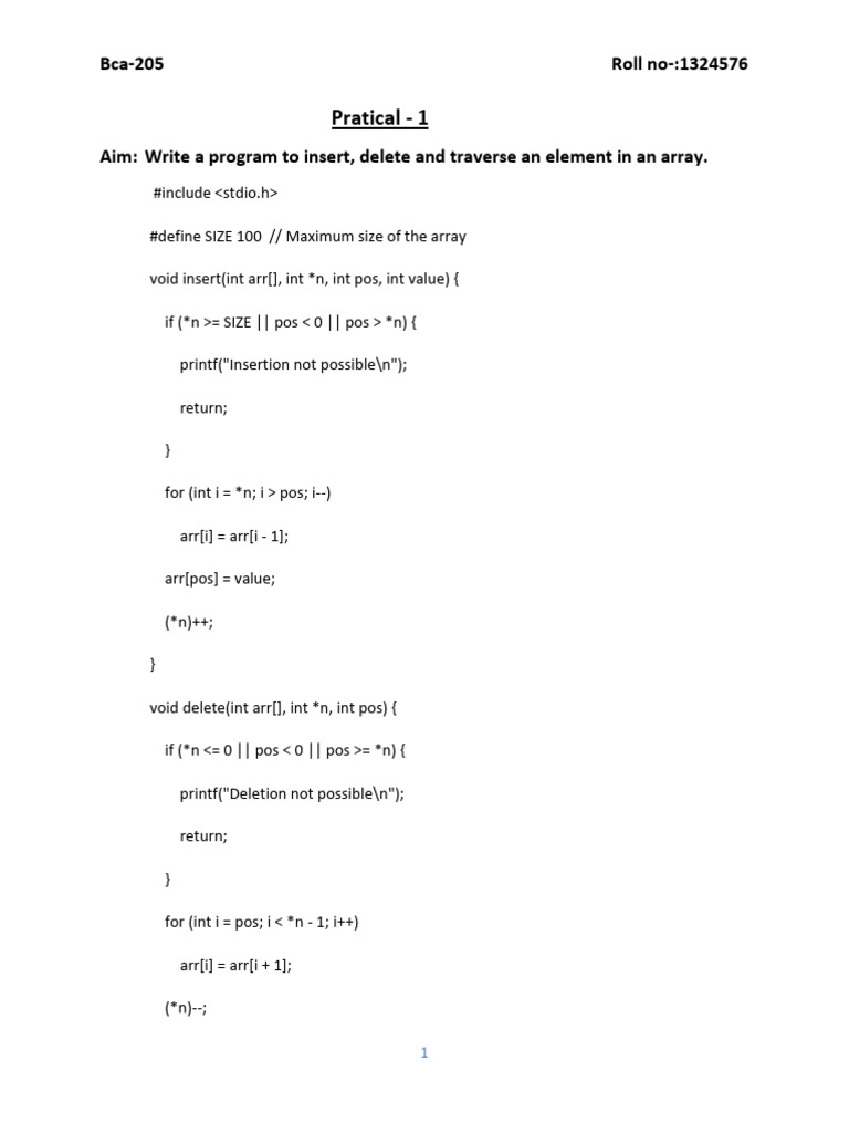 Raushan Ds Pratical 1-8 | PDF | Queue (Abstract Data Type) | Computer Engineering