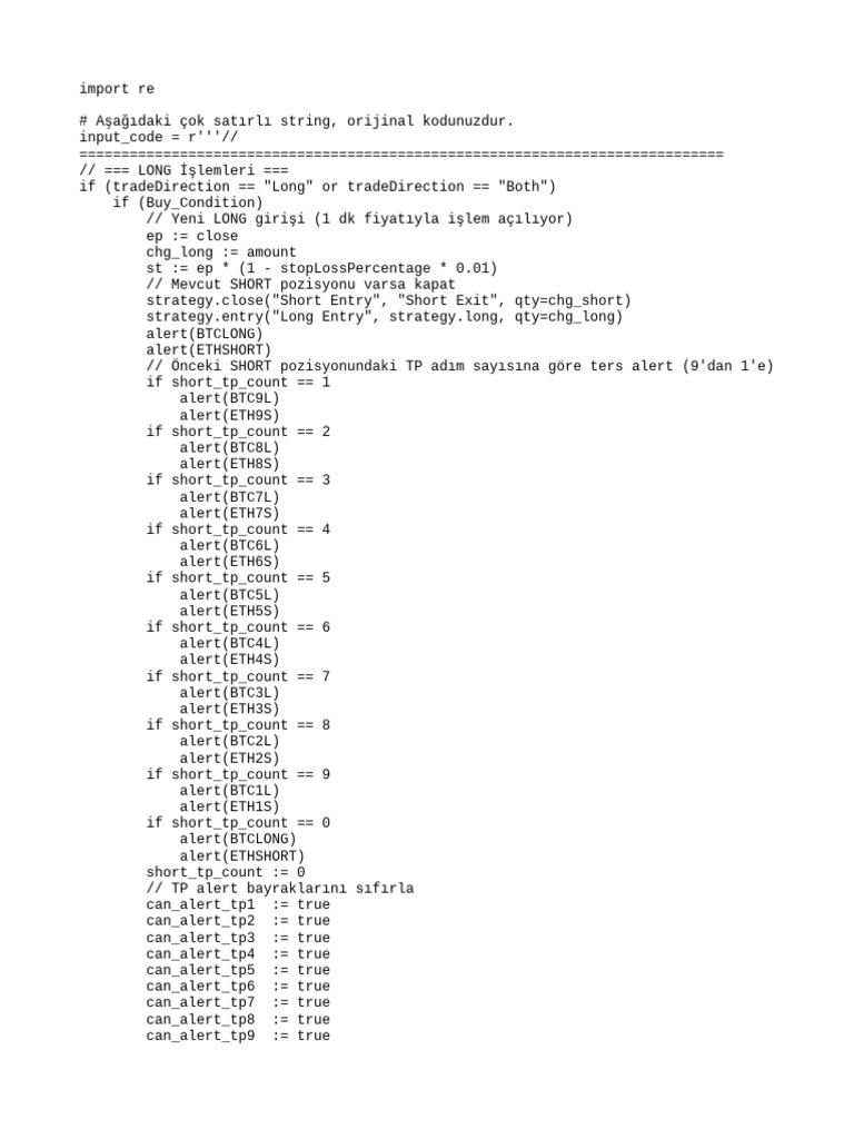 Pyton Kod Deği̇şti̇ri̇ci̇ | PDF