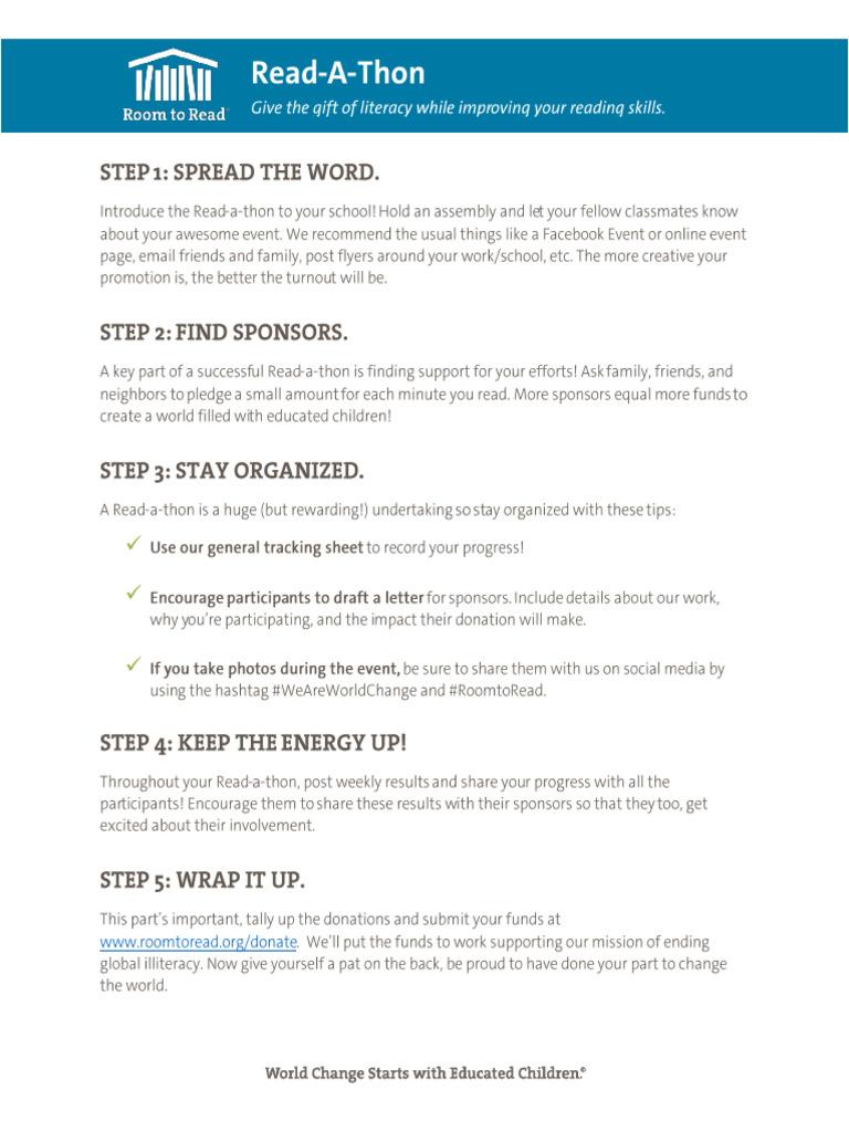 Read A Thon | PDF