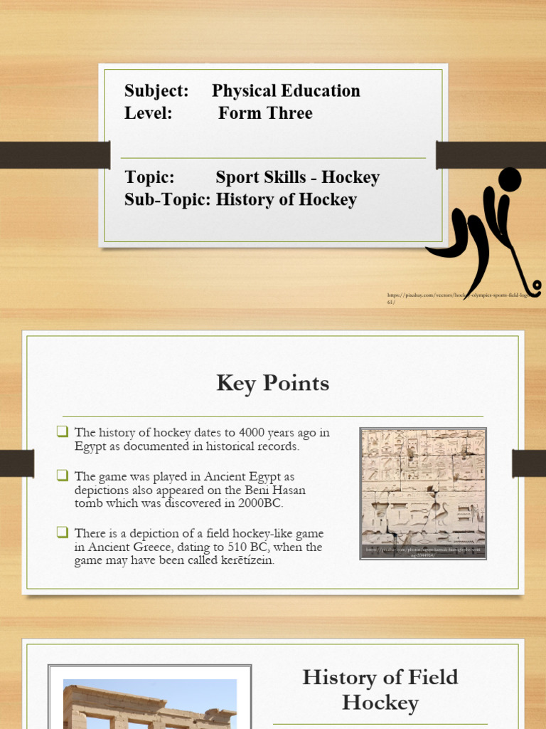 History of Hockey in Ancient Egypt | PDF | Sports | Team Sports