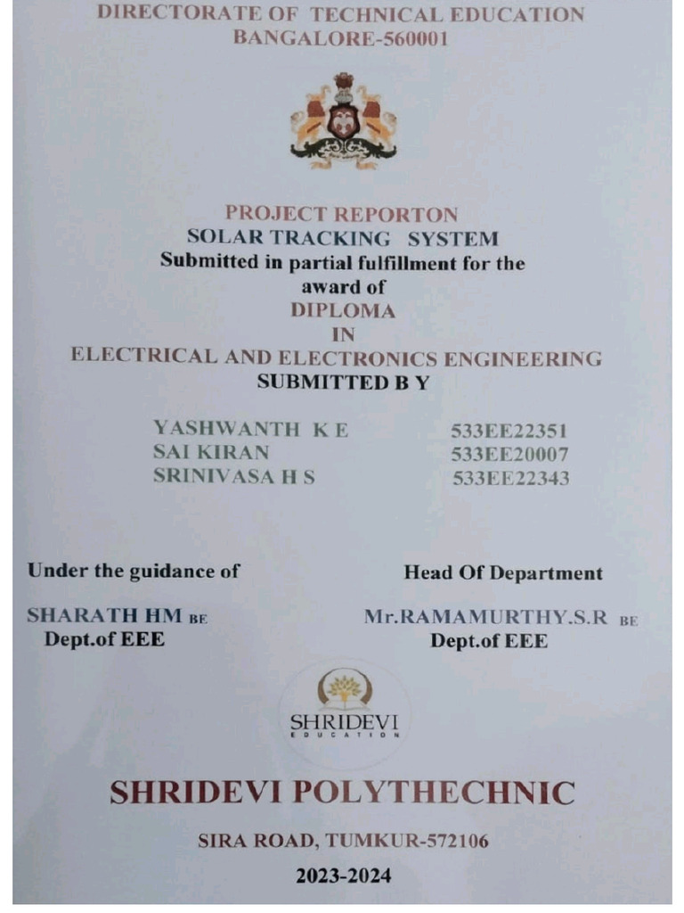 Smps Front Sheet | PDF