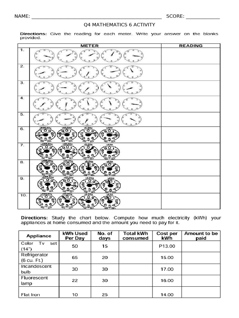 q4 Math & Science Activity | PDF