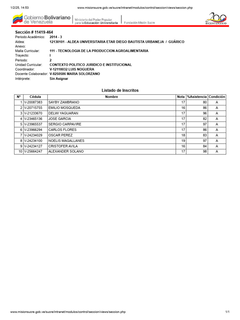 Contexto Politico Juridico e Institucional | PDF