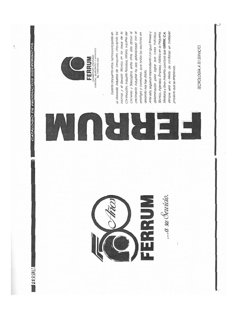 Catalogo Ferrum | PDF
