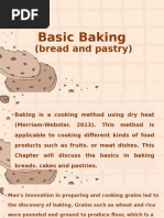 Chemistry of Baking Ingredients | PDF