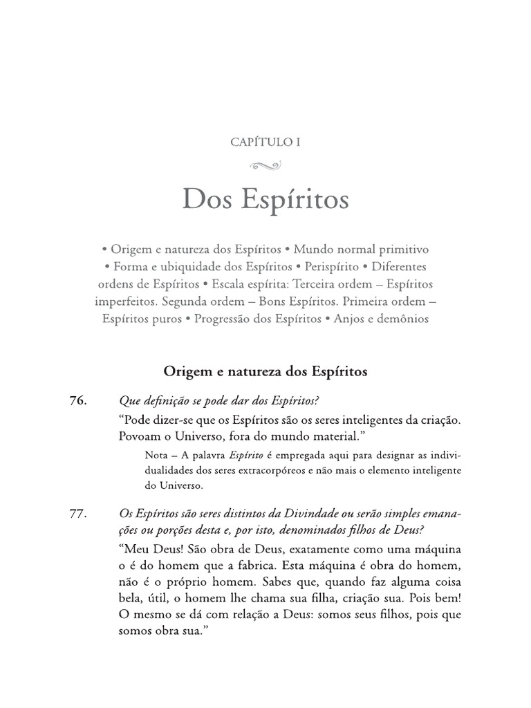 Esp e Materia LE CAP I | PDF