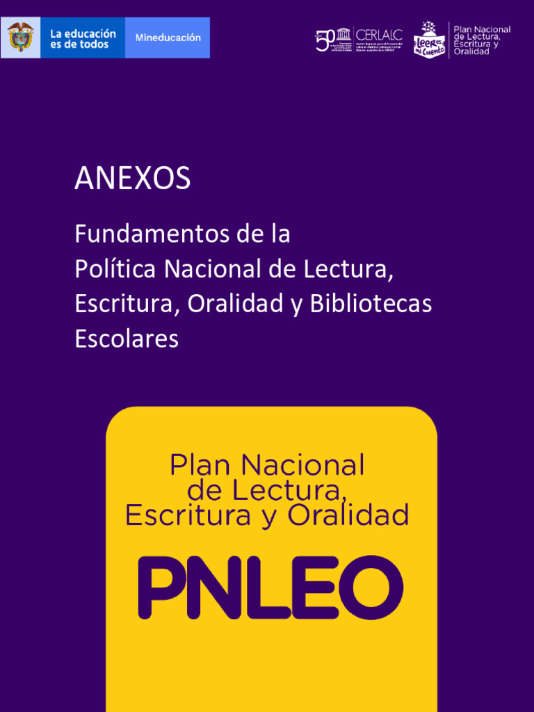 ANEXOS - FUNDAMENTOS POLÍTICA LEOBE - V. Ene-31-2022 | PDF | Biblioteca escolar | Inclusión ...