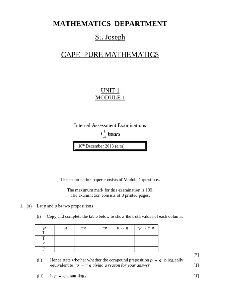 unit 1 module 1 2013-2014 ia | PDF | Function (Mathematics) | Cartesian ...