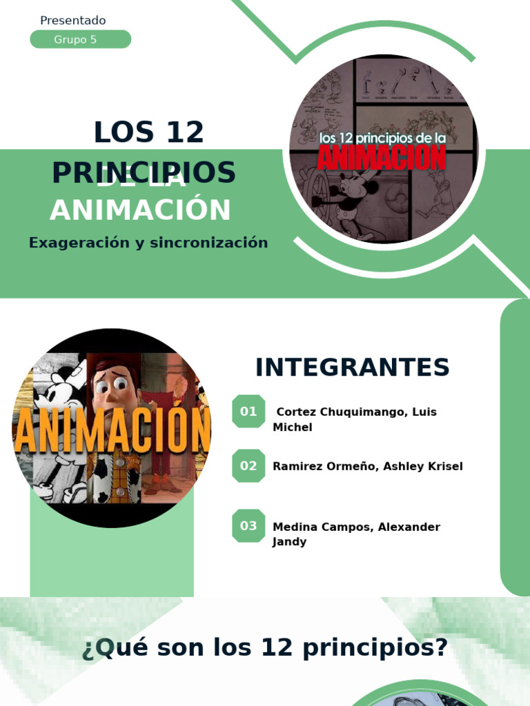 Los Principios de Animaciòn | PDF | Animación
