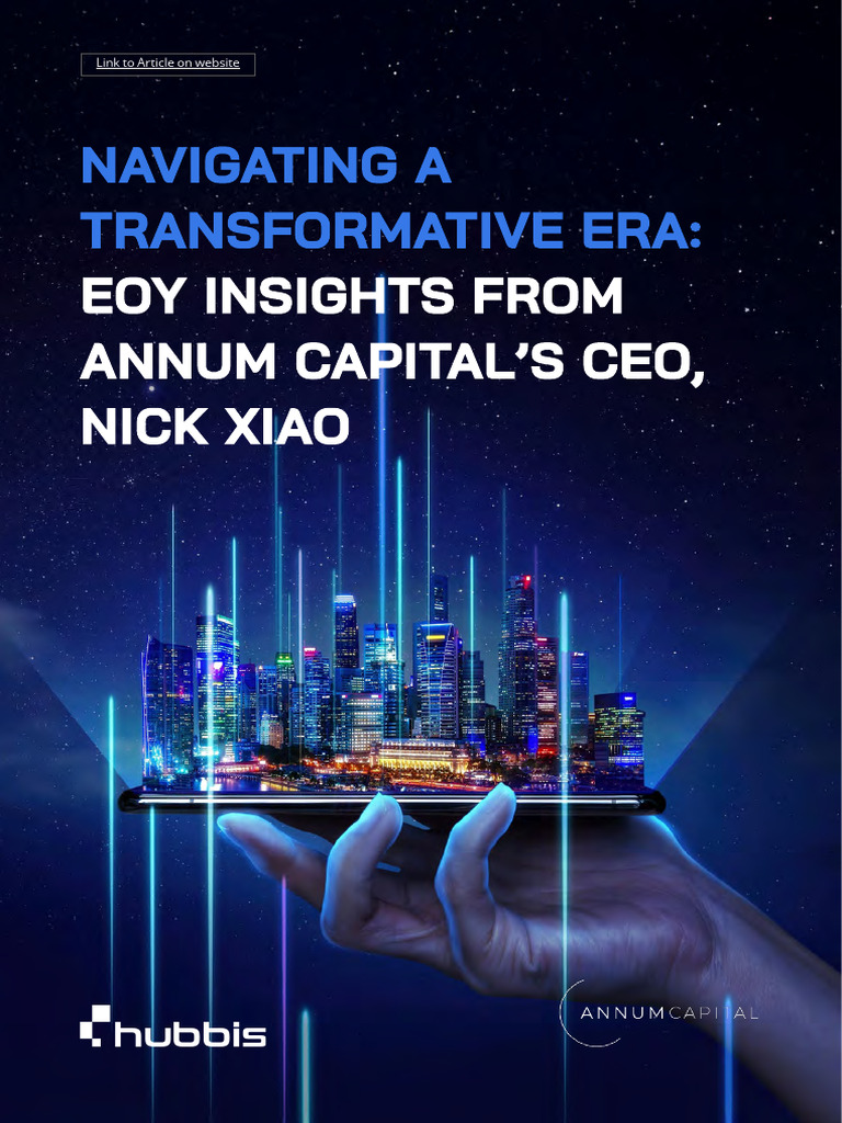 Navigating A Transformative Era Eoy Insights From Annum Capital S Ceo ...