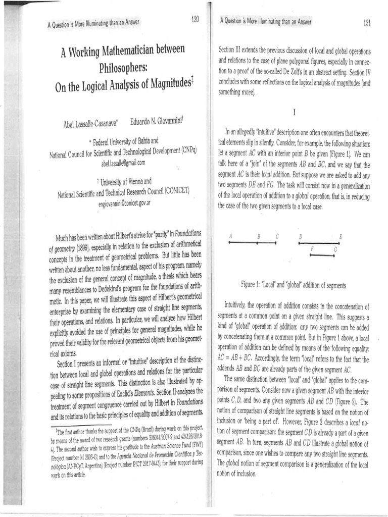 A Working Mathematician Between Philosophers | PDF