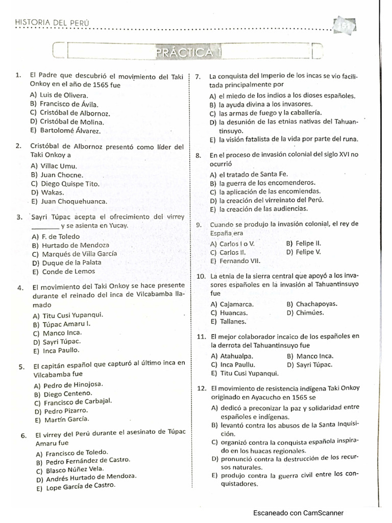 H.P ResistenciaAndina Práctica1 | PDF