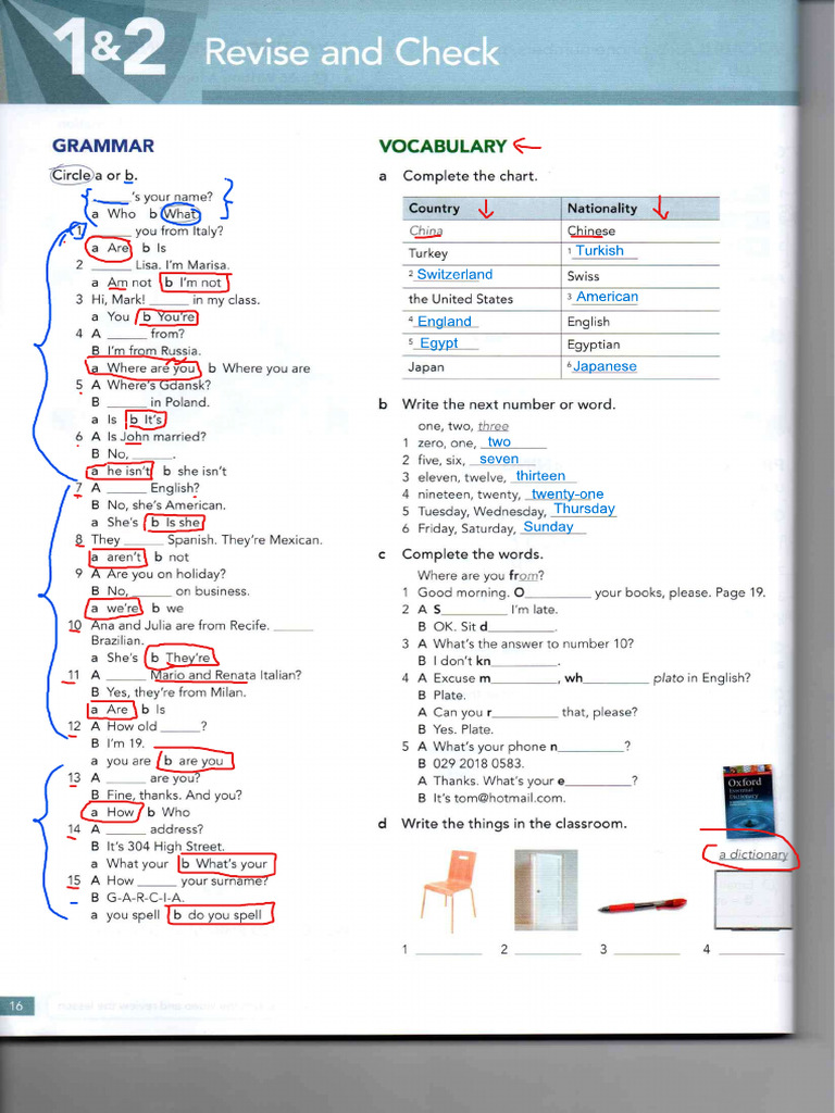 Revise and Check - 1&2 Fernando | PDF