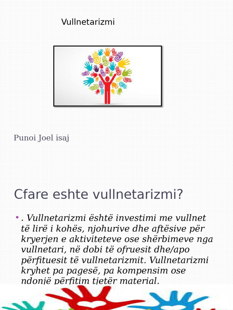Vullnetarizmi | PDF