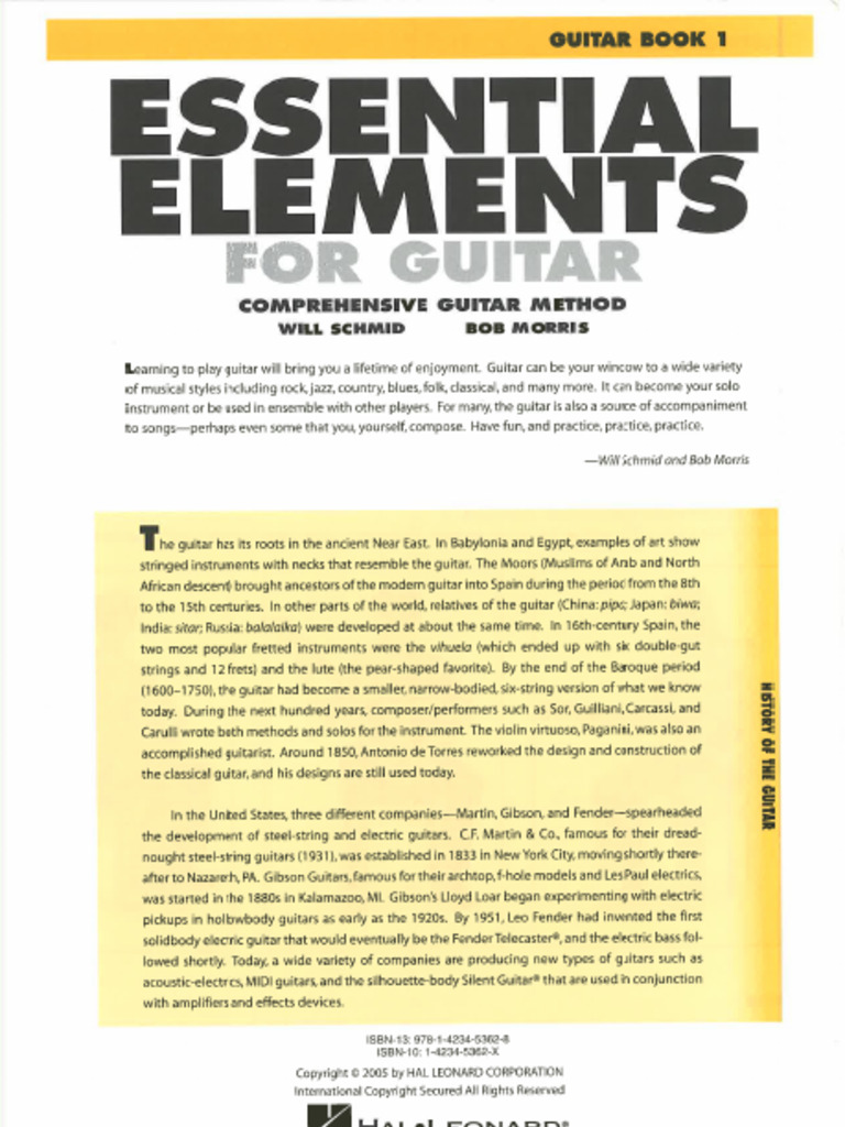 Guitar Book | PDF